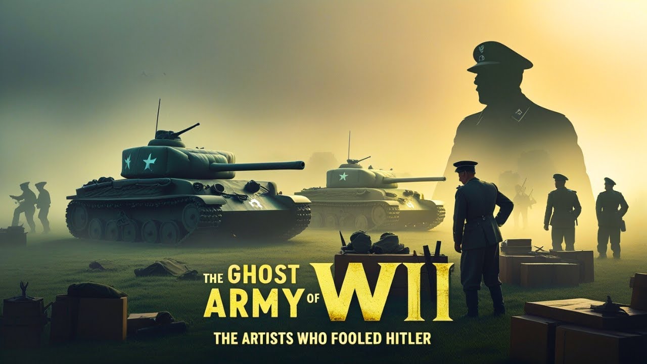 The Ghost Army of WWII | The Artists Who Fooled Hitler #history - YouTube