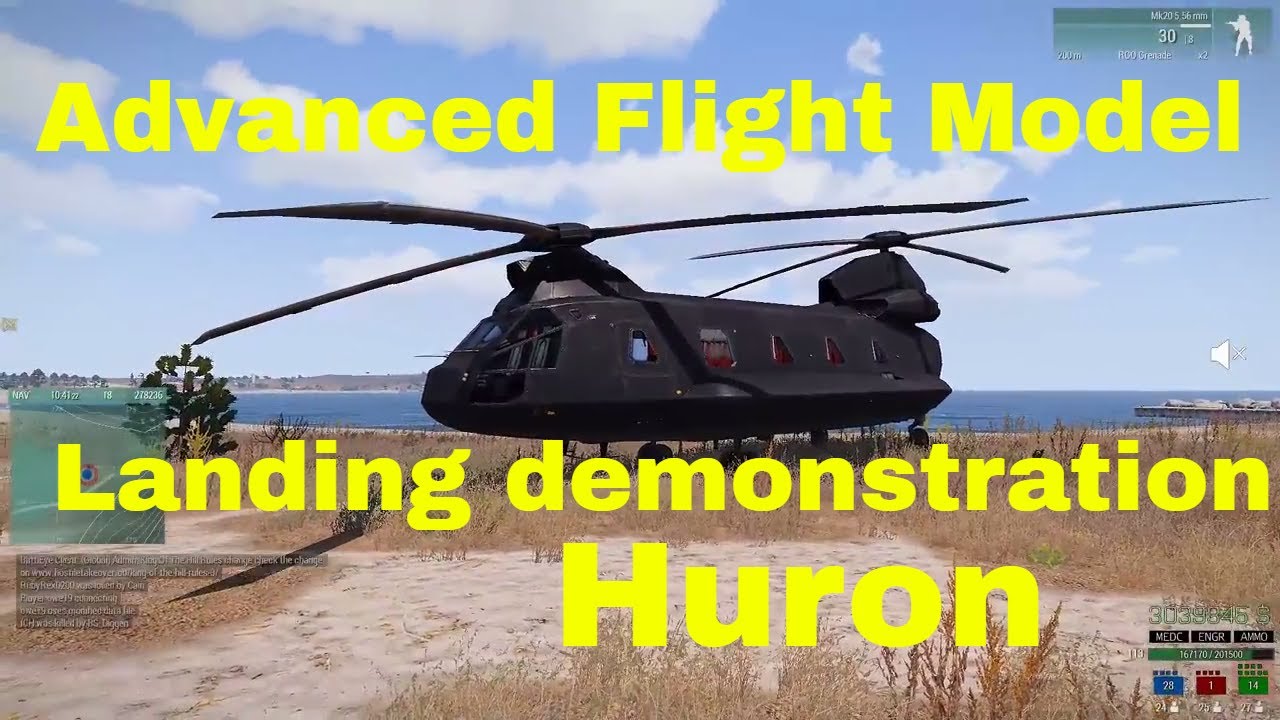 ARMA 3 Advanced Flight Model KOTH: CH-67 Huron - YouTube