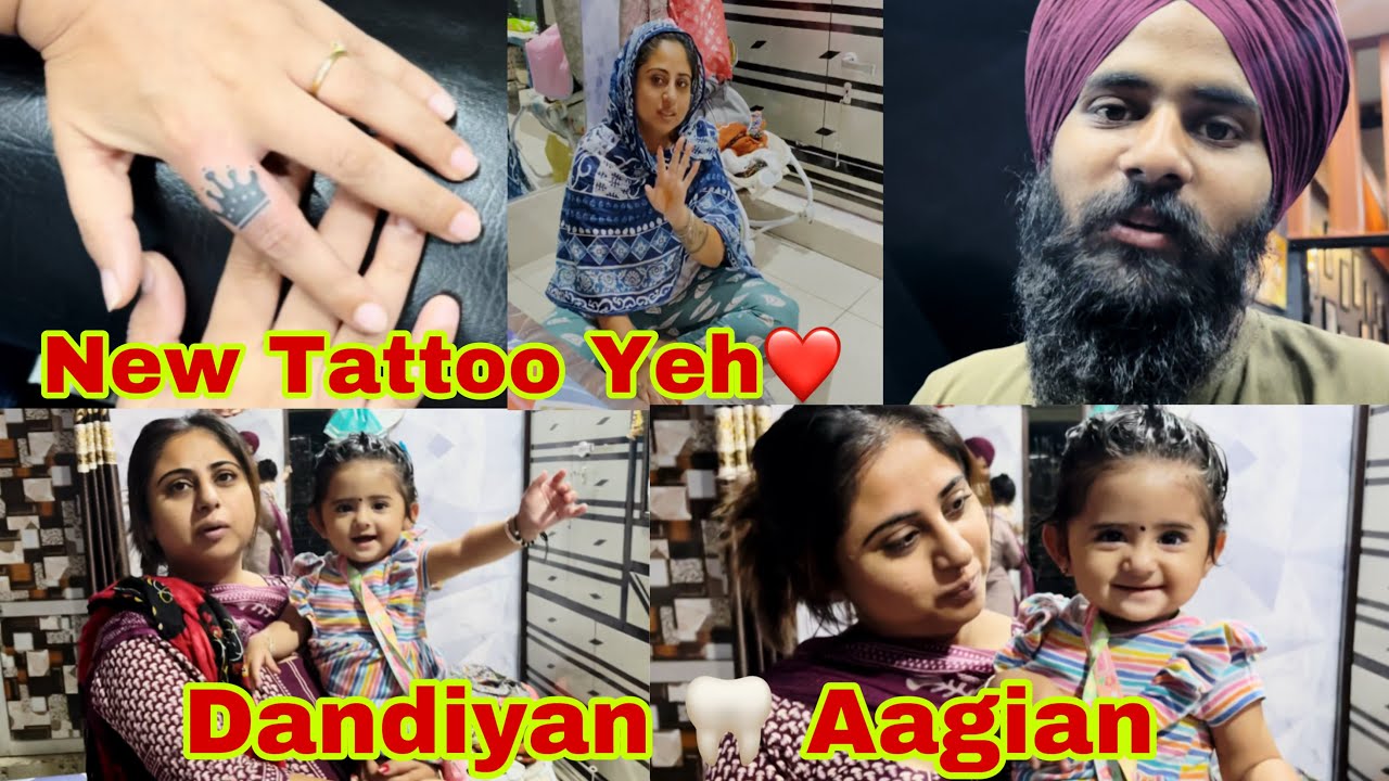 Finally Taqdeer De First Teeth Aa Gaye ll New Tattoo Bna Lea Aj ll ...