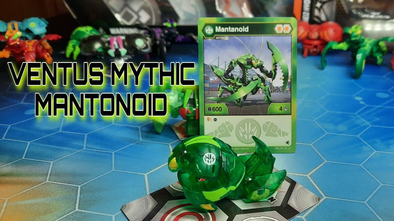 Bakugan Legends Ventus Mythic Mantonoid Unboxing/TCG Review! - YouTube