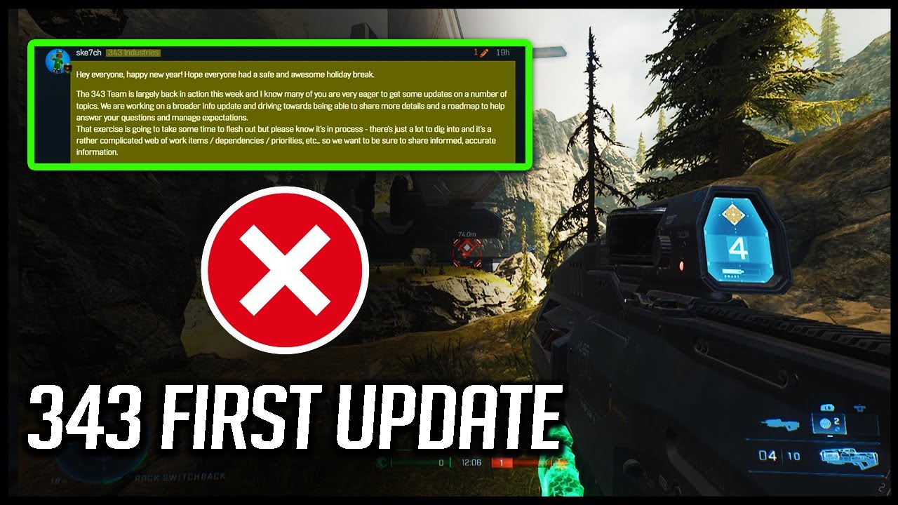 343 starts year off with DISAPPOINTING update - YouTube