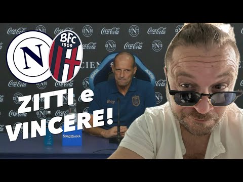 “Ora conta solo vincere” ALLEGRI in conferenza ore Napoli Bologna 
