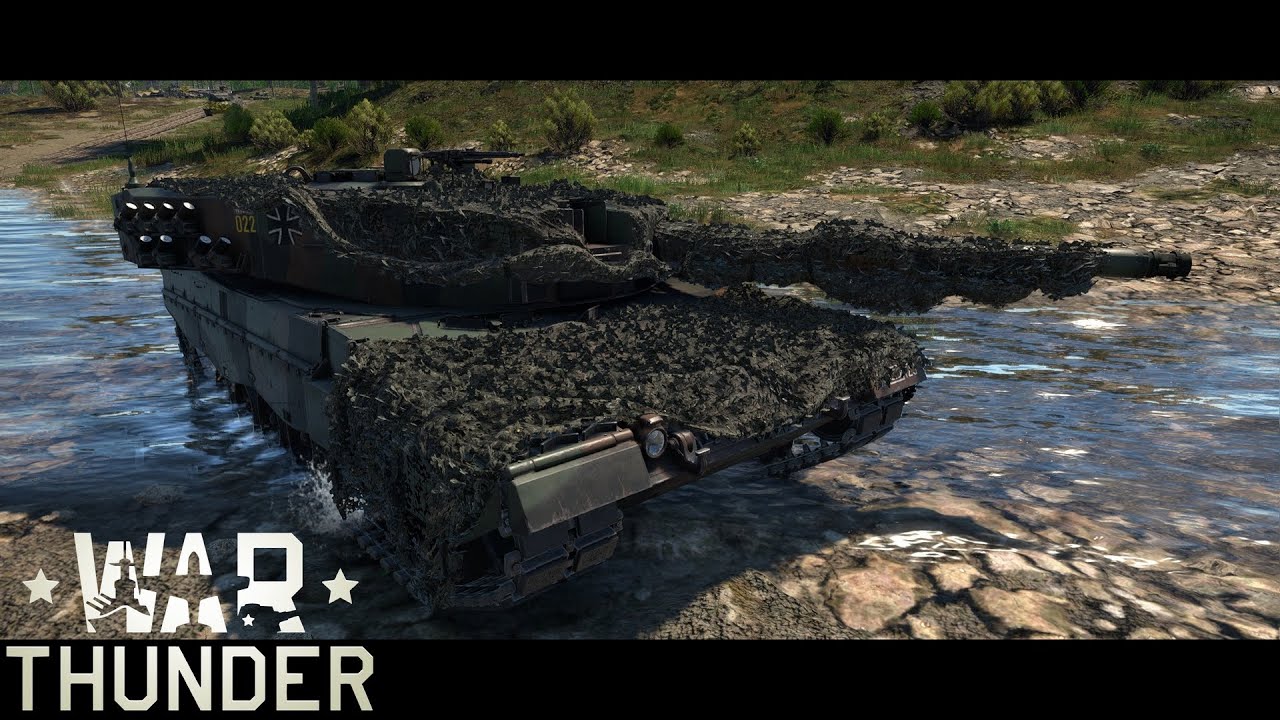 War Thunder | Leopard 2 (PzBtl 123) | Was für ein schönes Tarnnetz ...