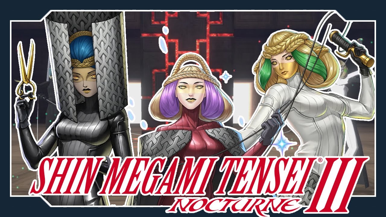 SMT III Nocturne HD Boss: Hermanas Moiras (Modo Dificil) Clotho ...