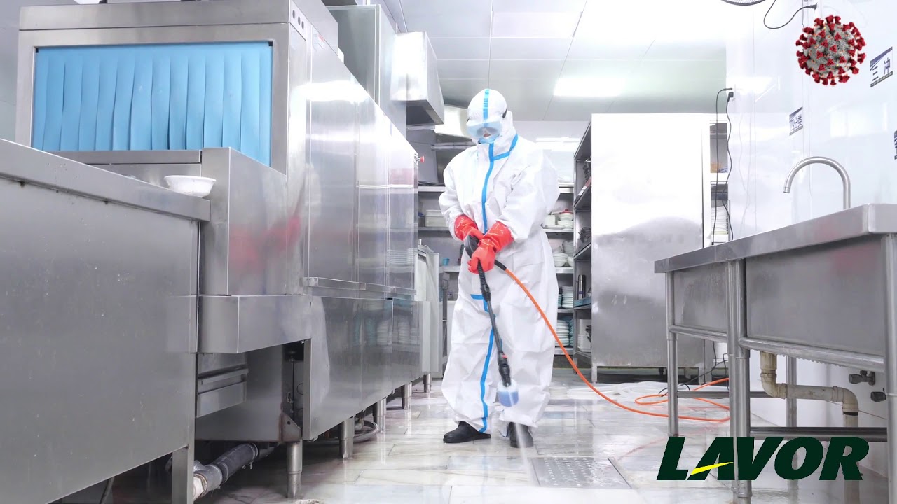 LAVOR FAST EXTRA 145 Sanitizing equipment for food processing areas and ...