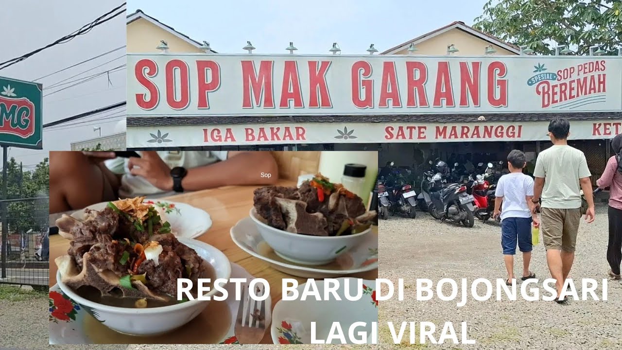 Menu Sop iga maknyus di bojongsari depok SOP MAK GARANG - YouTube