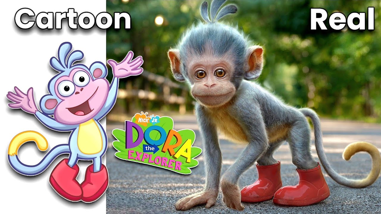Dora The Explorer Characters In Real Life 💥 - YouTube