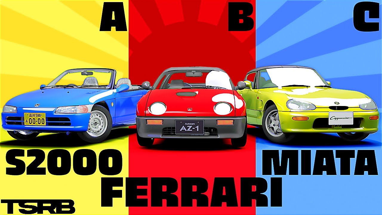 Why I LOVE These TINY JDM Fake "Super Cars" - YouTube