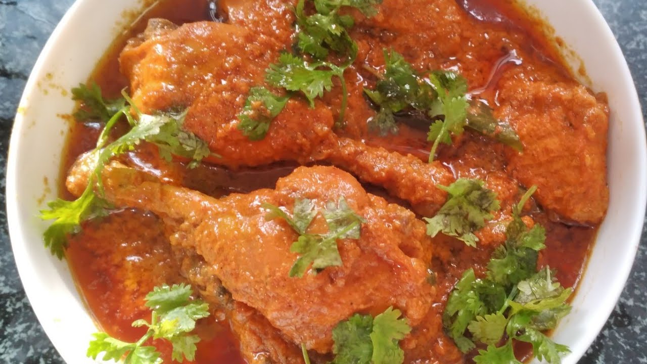 Red Chicken Recipe - Delicious Chicken Curry - YouTube