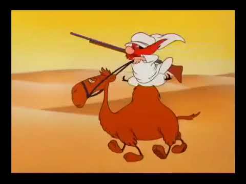Yosemite Sam - When I say 'whoa', I mean WHOA! (Whacks the camel)