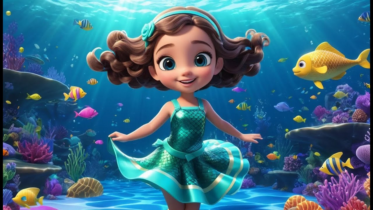 The Mermaid Lagoon Dance | Magical Underwater Dance Song for Kids ...