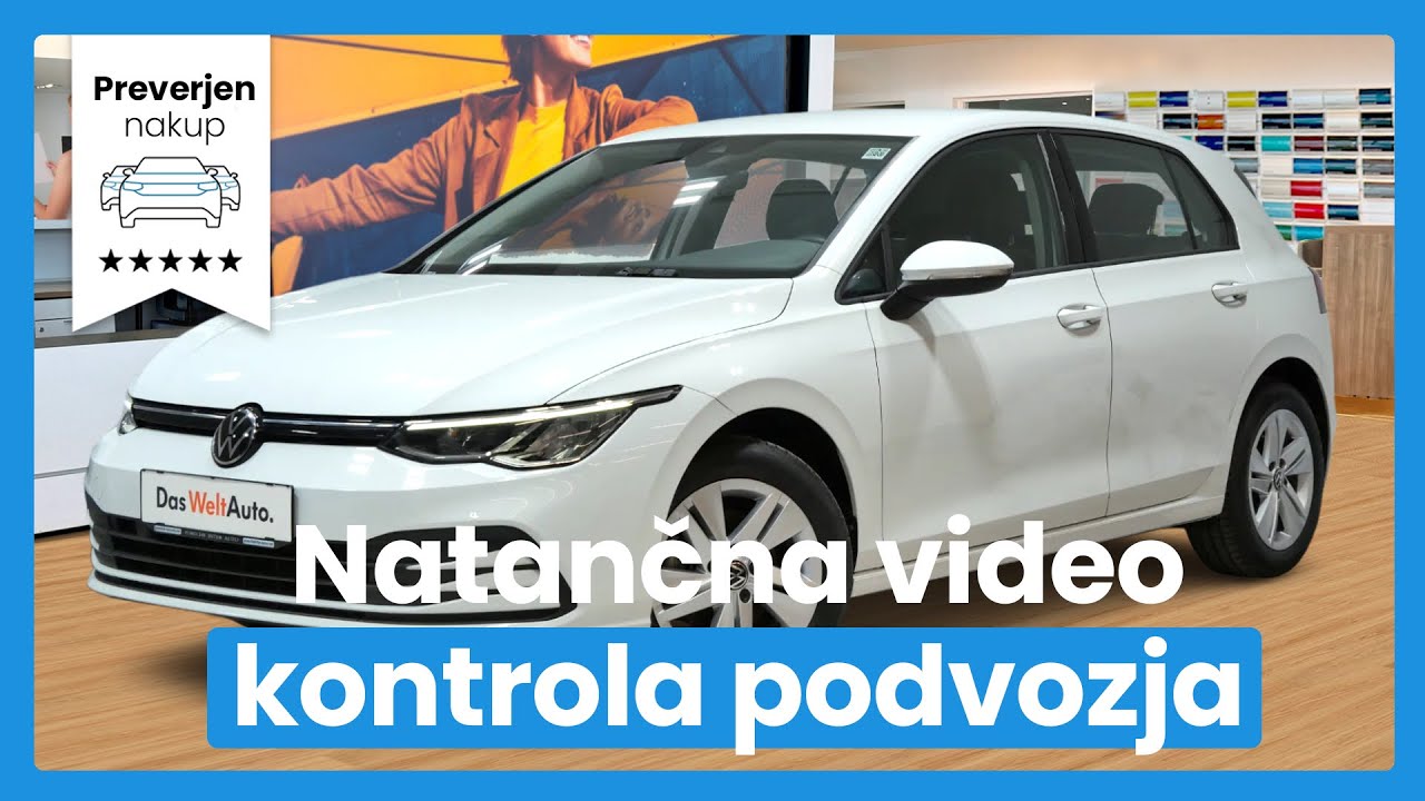 VW Golf Life 1 5TSI tehnični posnetek - YouTube
