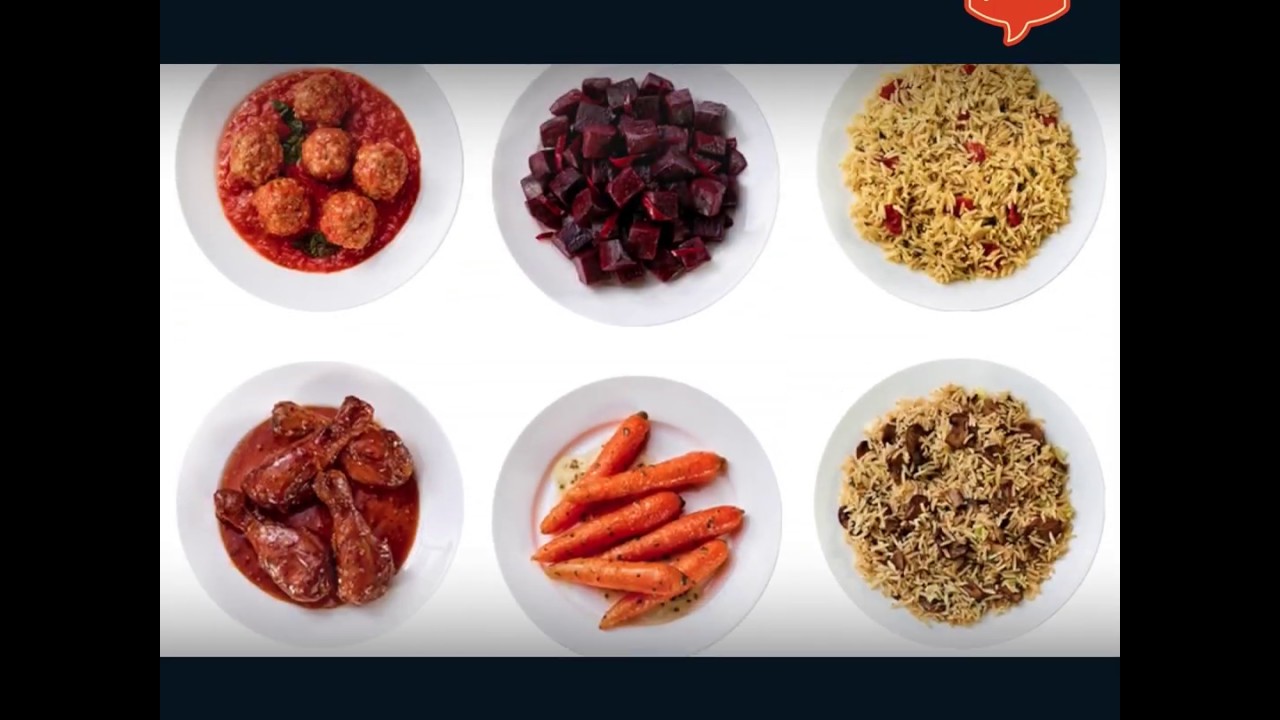 Ready-to-eat mix & match - YouTube