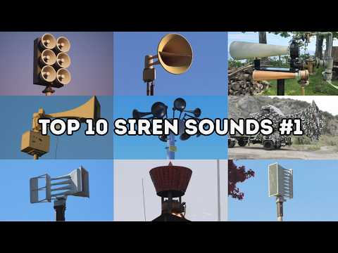 Top 10 Siren Sounds That Can Terrify You 😱 | Part-1