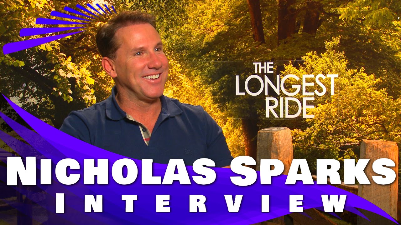 Nicholas Sparks Interview:The Longest Ride - YouTube