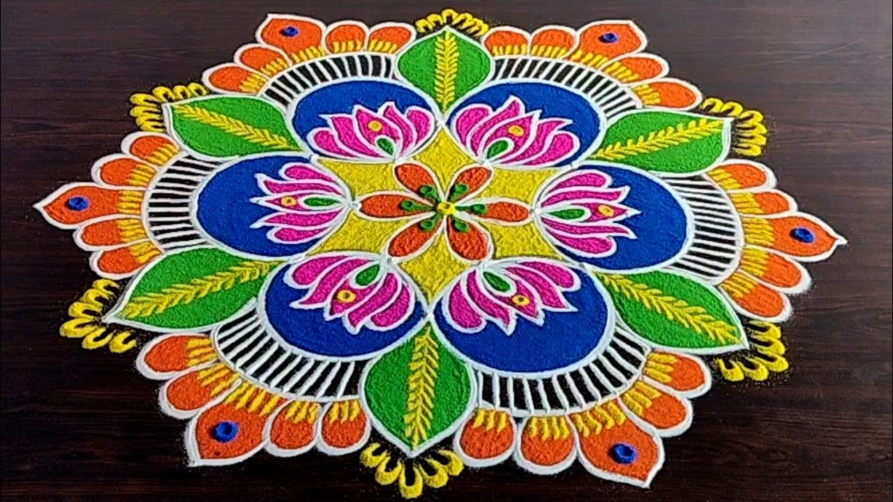 Sankranthi Special Design Rangoli 🌹 Sankranthi Muggulu 🌹 Sankranthi ...