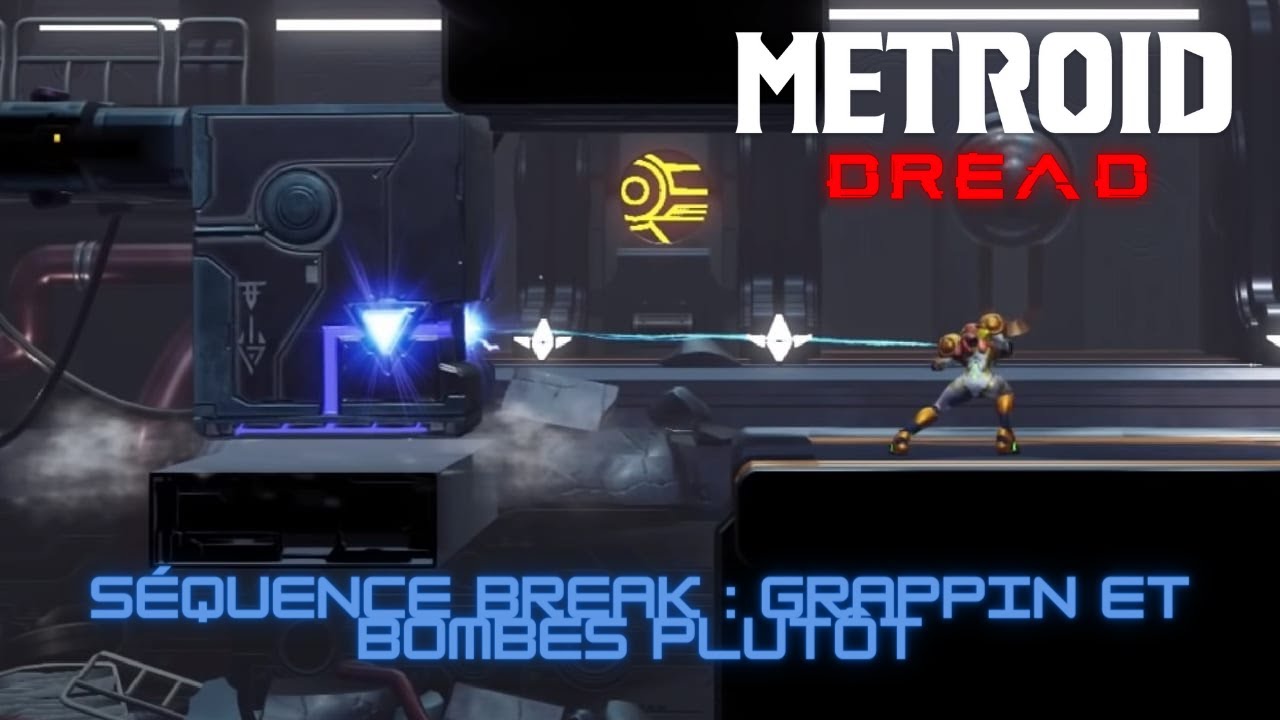 METROID DREAD 🔥 Sequence Break : Récupérer Le Rayon Grappin & Les ...