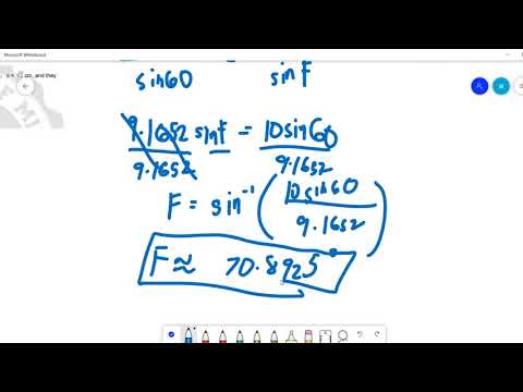 Oblique Triangle: Law of Cosine - YouTube