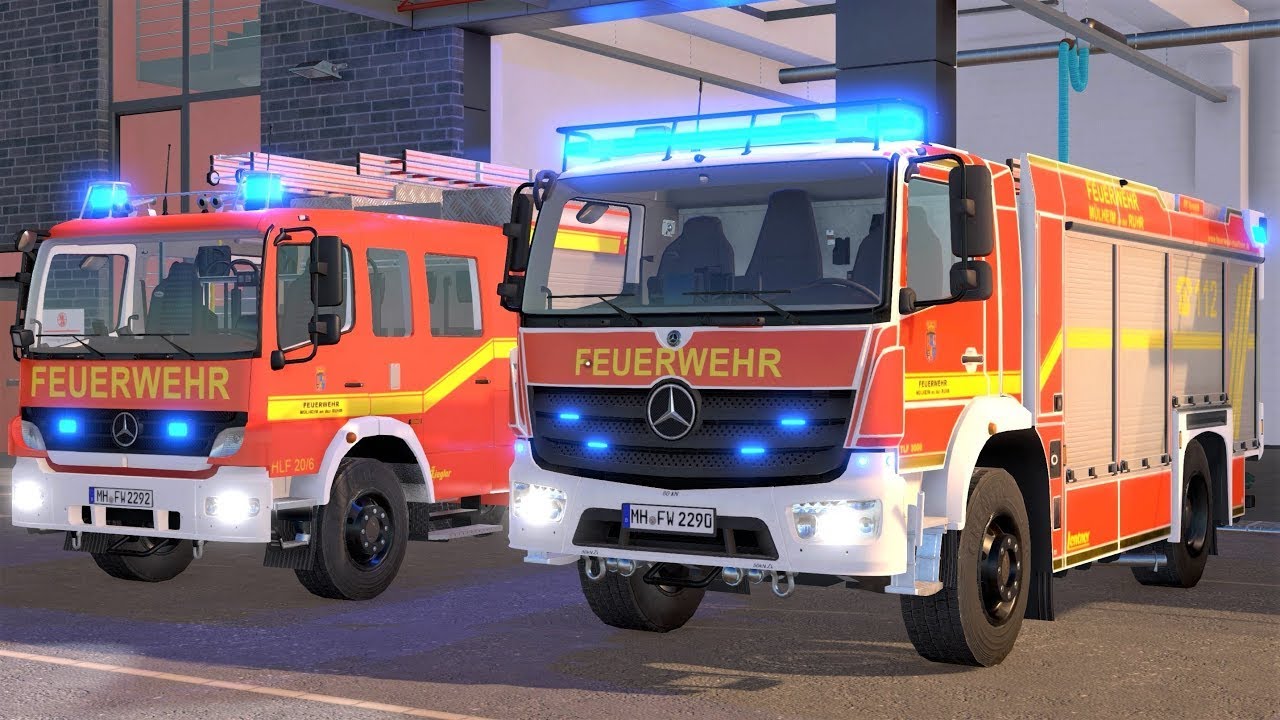 Emergency call 112 – the fire fighting simulation 2 - A minor car ...