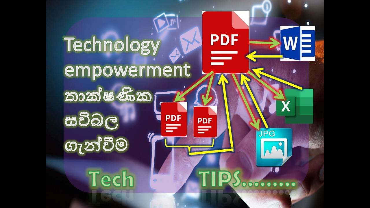 How to Convert PDF to other files, Spilt and many more.. - YouTube