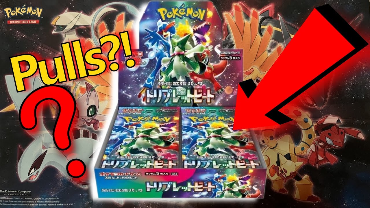 Opening NEW Pokemon Triple Beat Booster Box! - YouTube