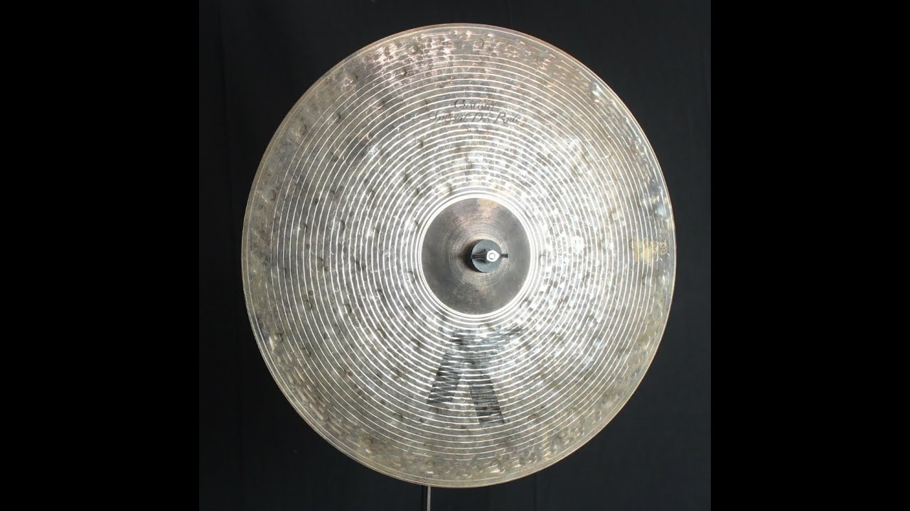 Zildjian 21" K Custom Special Dry Ride - 2437g - YouTube