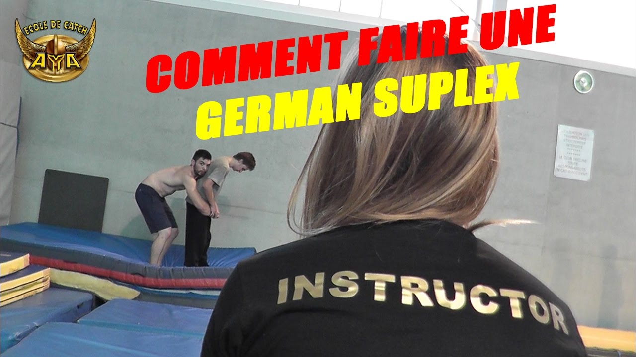 COMMENT FAIRE UNE GERMAN SUPLEX - Stage Catch Japonais avec SHANNA # 1 ...