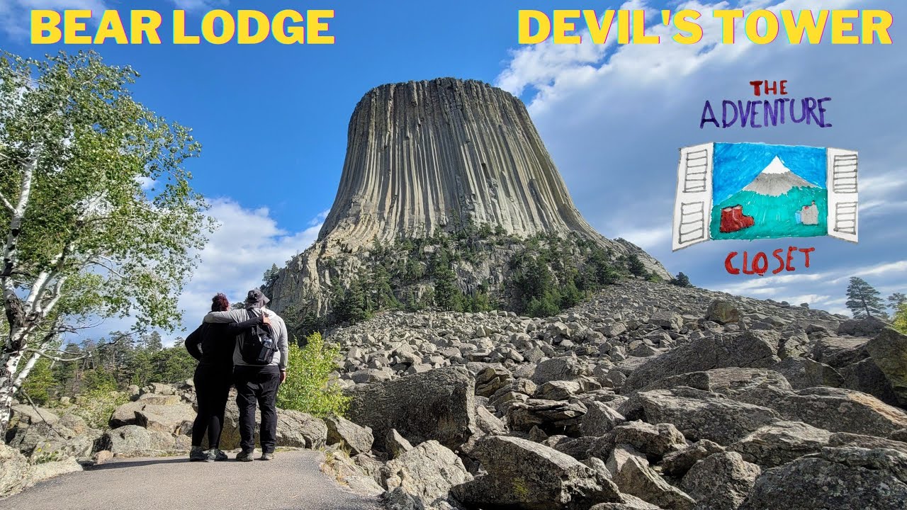 Geological Wonder made of a RARE stone | Devil's Tower, Wyoming - YouTube