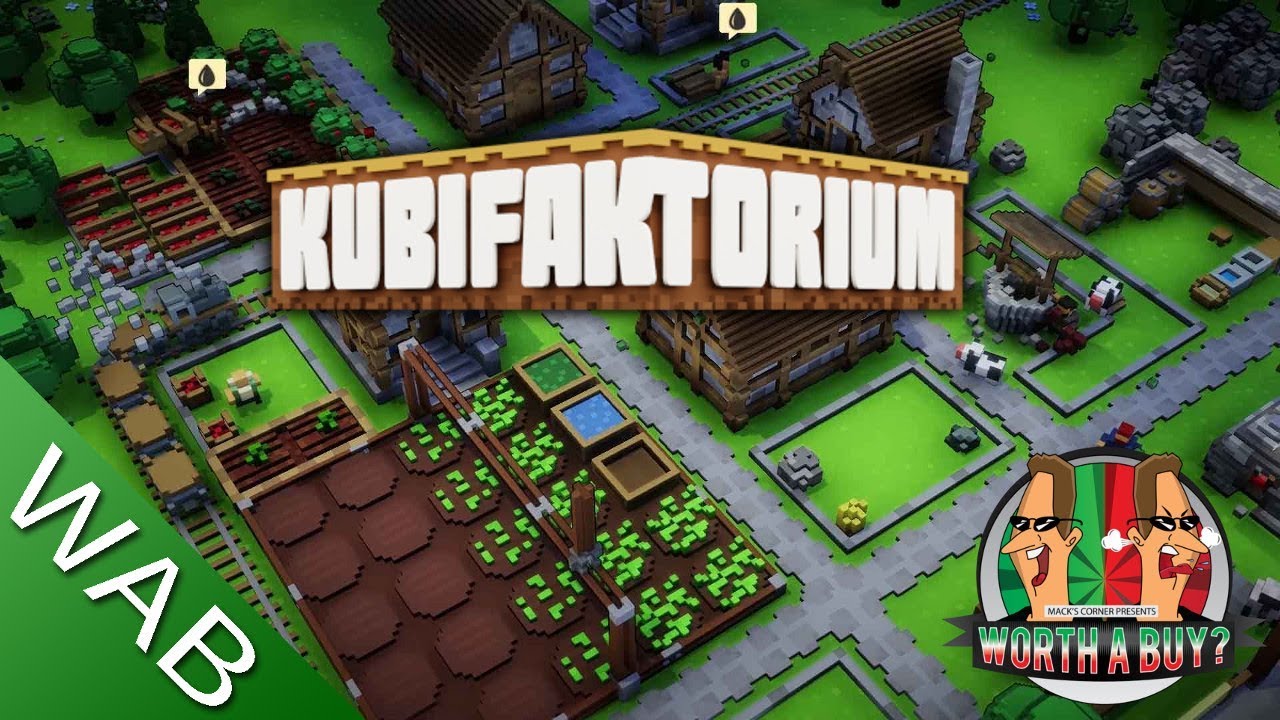 Kubifactorio Review (Early Access) - Colony builder - YouTube