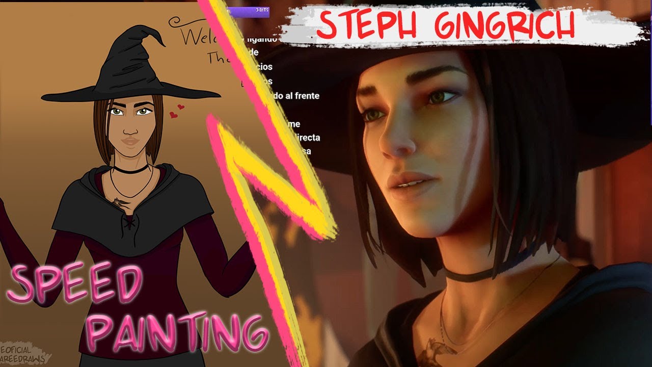 Steph Gingrich LARP Outfit Speedpainting - Life Is Strange True Colors ...