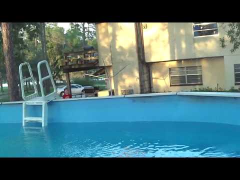 spiderman pees in pool