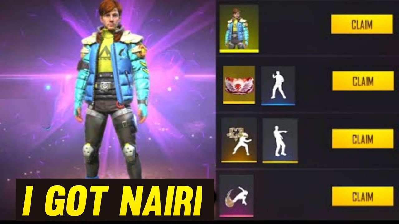 HOW TO GET NAIRI CHARACTER || HOW TO GET NEW CHARACTER NAIRI - GARENA ...