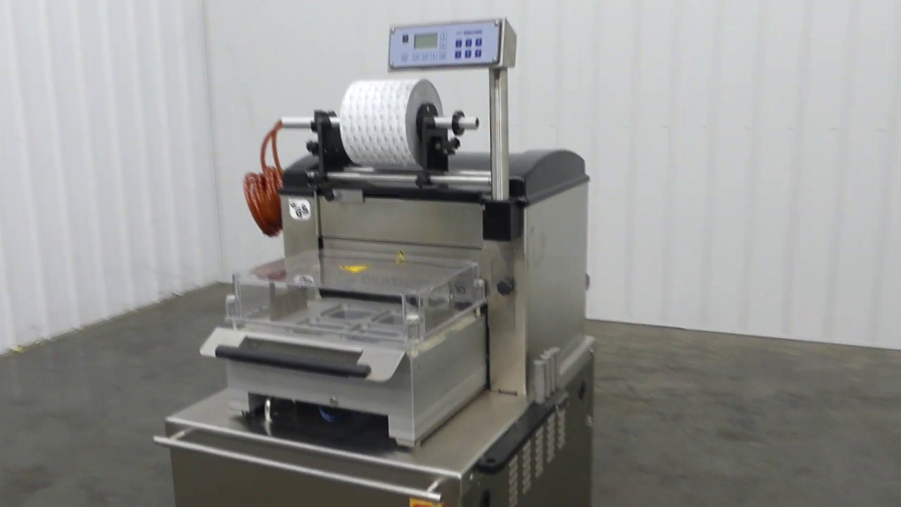 Multivac T200 Tray Sealer - YouTube
