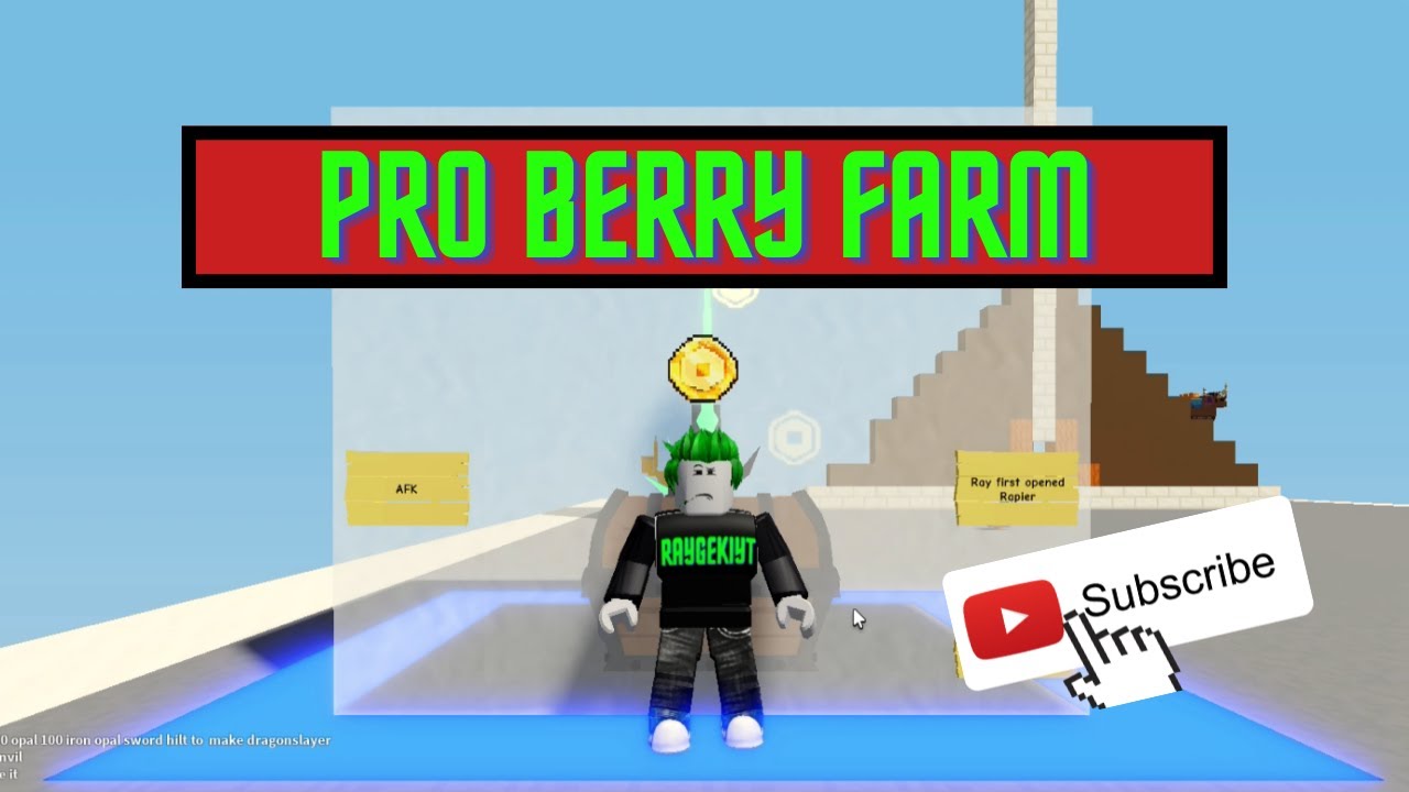 Pro Berry Farm For Beginner - Roblox Islands - YouTube