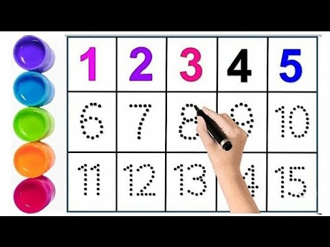 Learn counting 1234 for kids , 1 to 20 | One two three , 1-100 | 1 2 3 ...
