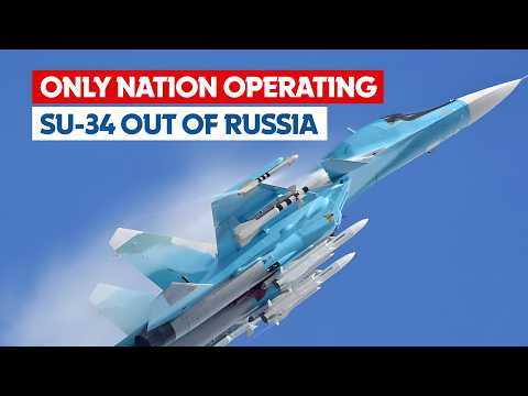 The Only Arab Nation Flying Russian Su-34 Bomber!
