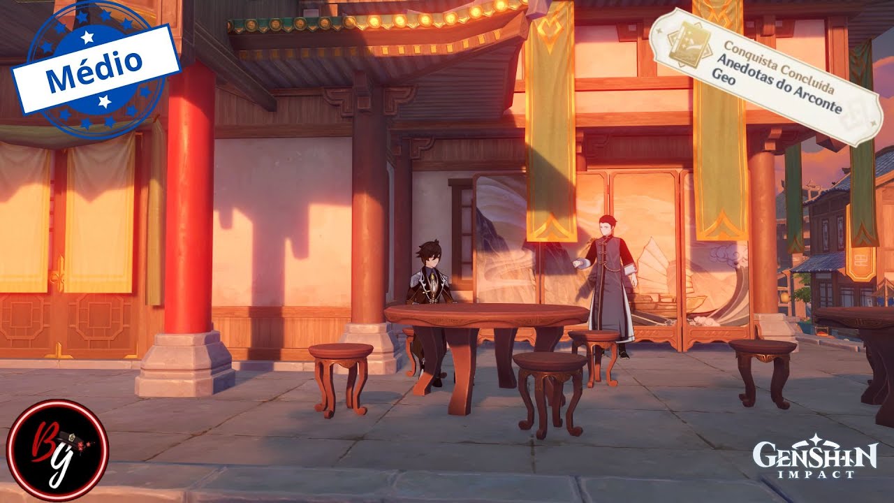 Genshin Impact | Conquista Anedotas do Arconte Geo - YouTube