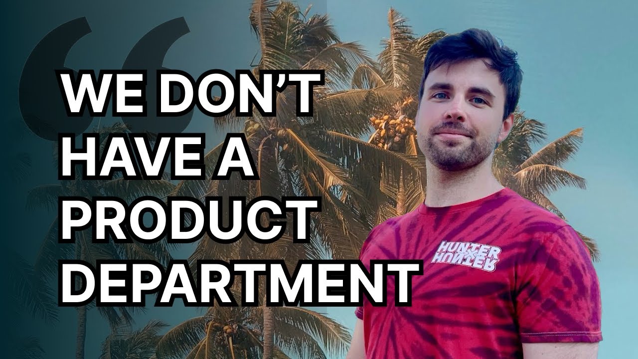 We don't have a product department | Christian Hubbard - YouTube