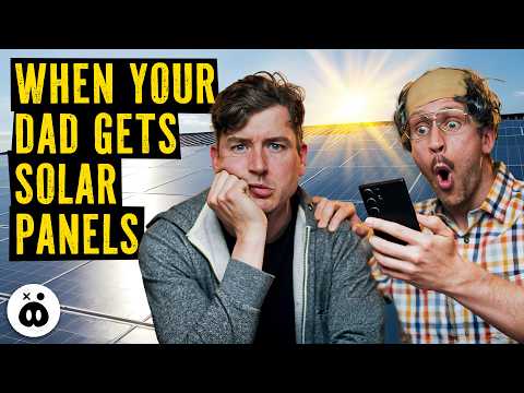 When Your Dad Gets Solar Panels