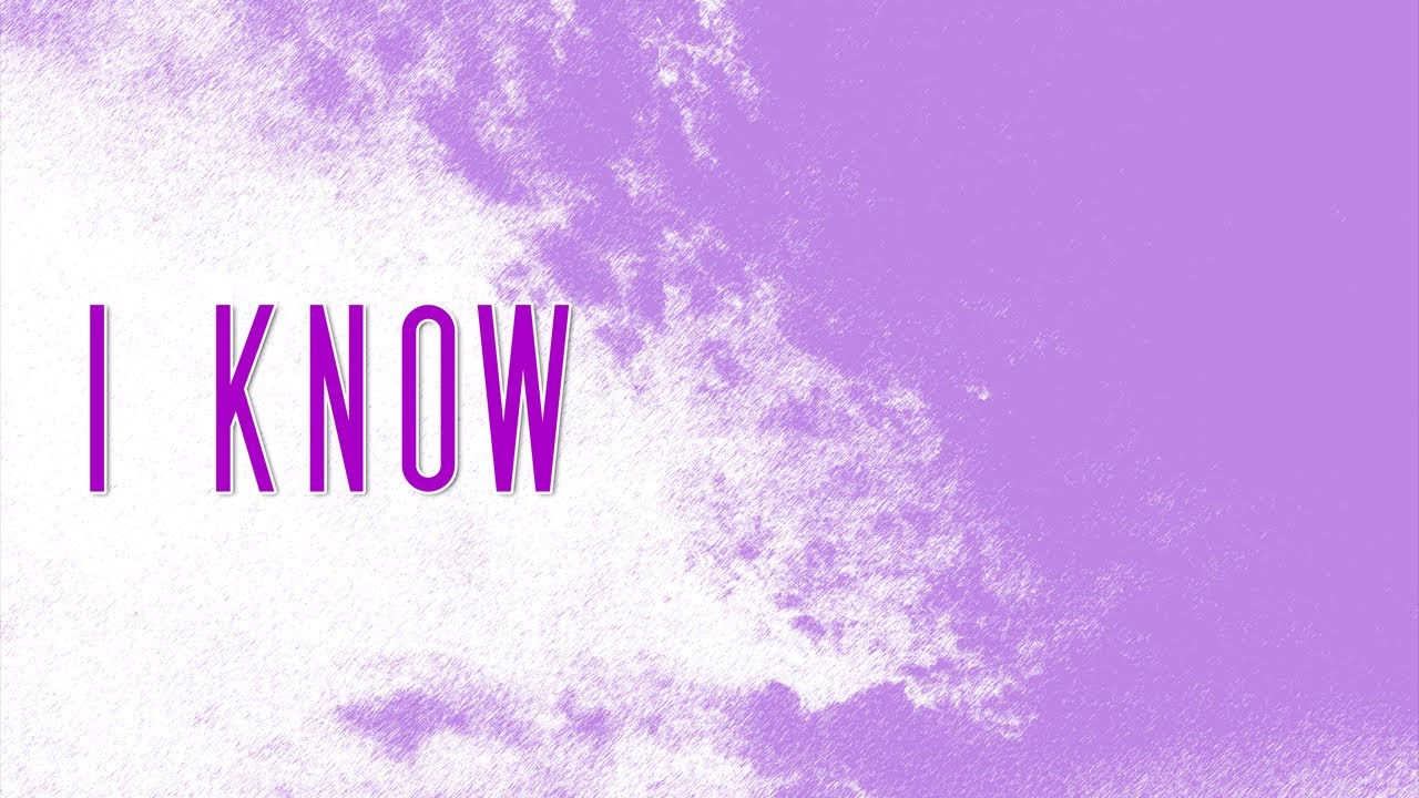 I know - SYF (Prod. Robin_Cause) - YouTube