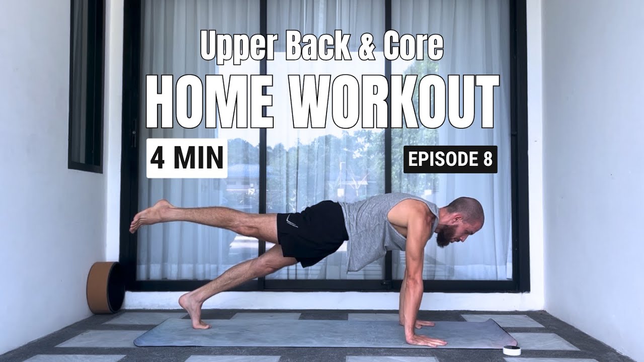 Quick Home Workout: Upper Body & Core | Episode 8 | Flow with Eugene ...