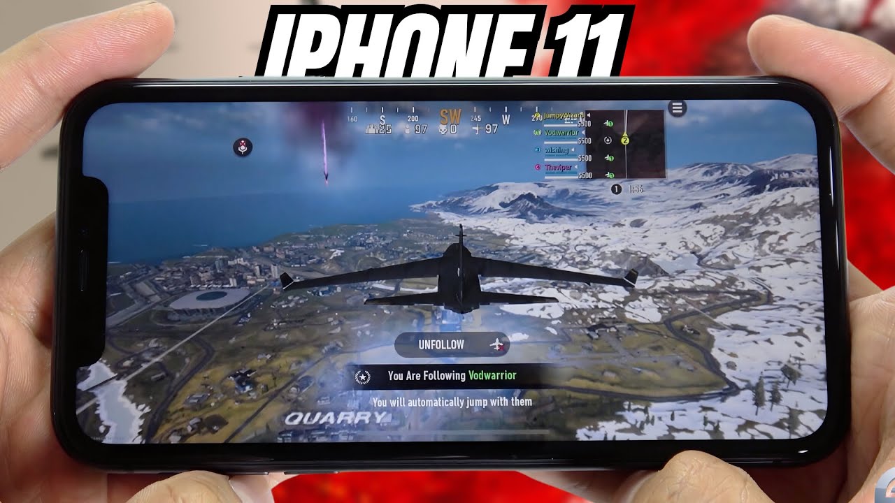iPhone 11 test game Call of Duty Warzone Mobile | Apple A13 Bionic ...