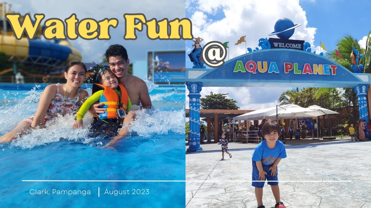 Enjoying the water attractions at Aqua Planet - Clark, Pampanga - YouTube