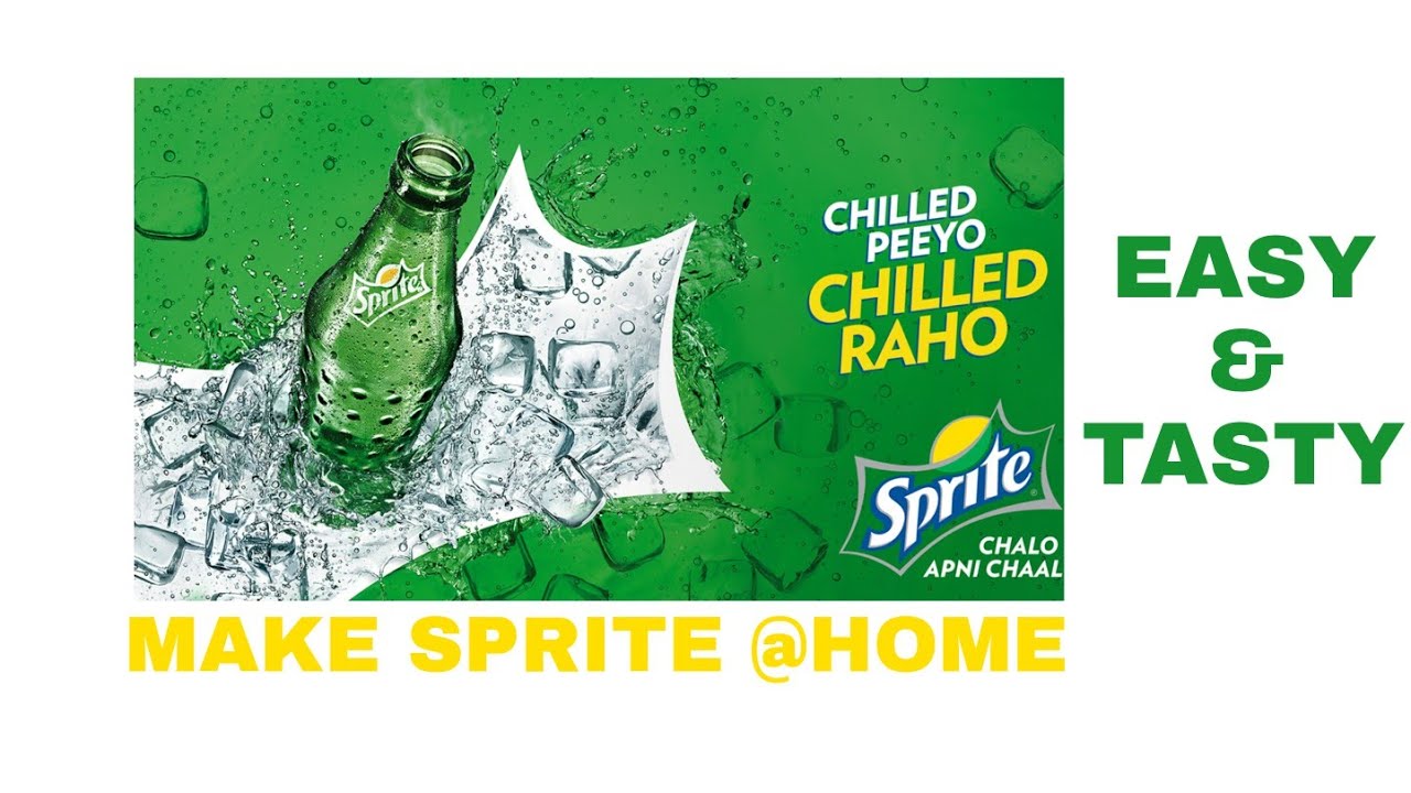 HOW TO MAKE SPRITE AT HOME - YouTube