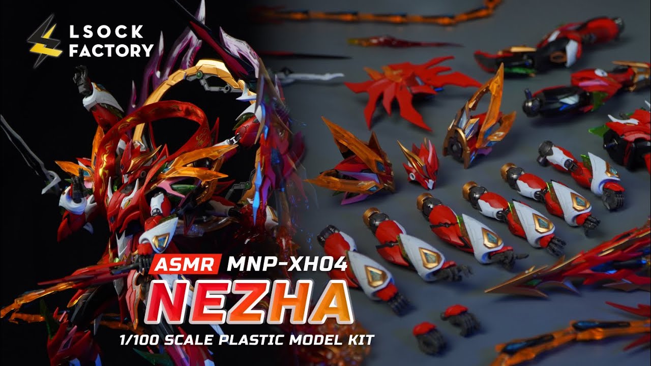 NEZHA MNP-XH04 Plastic Model Kit 1/100 | MOTOR NUCLEAR | ASMR | BEAT ...