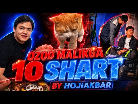 Ozod Malikga 10ta shart 🔥 | Kulgili Video 😂 | #ozodmalik #byhojiakbar 