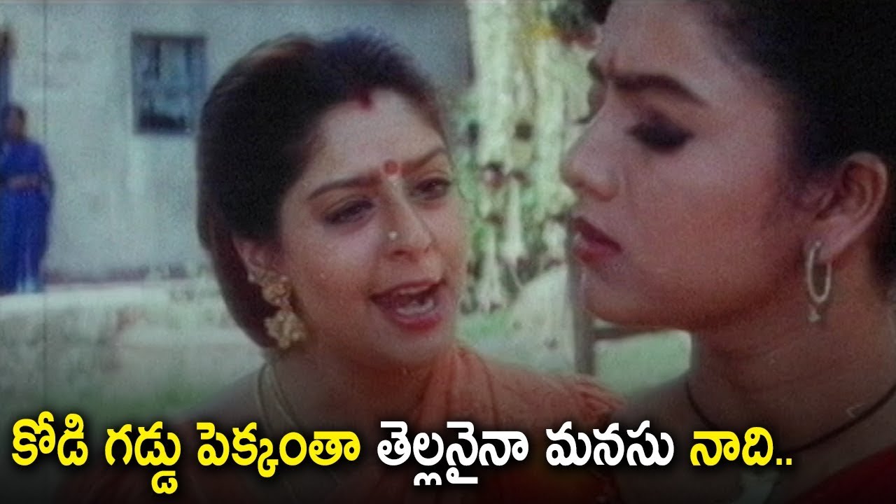 Nagma And Soundarya Hilarious Comedy Scene | Rikshavodu Movie Comedy ...