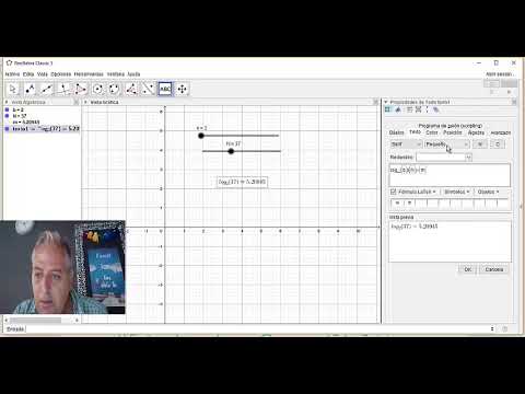 Calculadora de logaritmos con Geogebra - YouTube