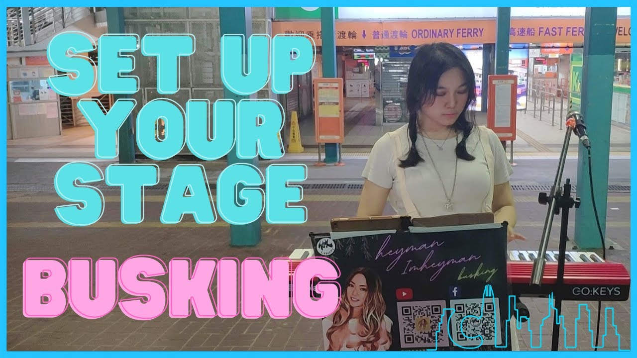 如何 set up busking 器材【Busking set up】樂手教學系列｜Heymanimheyman #1 - YouTube