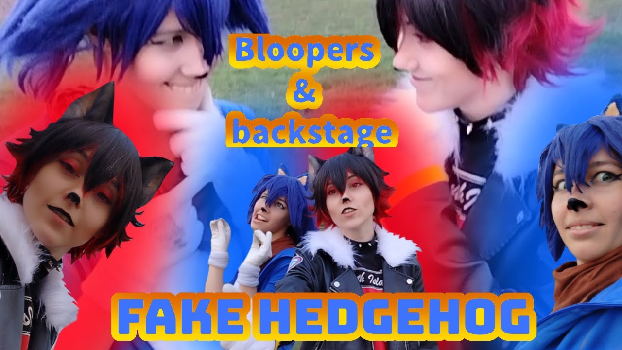 BLOOPERS Fake Hedgehog by Random Encounters | Live Action - YouTube